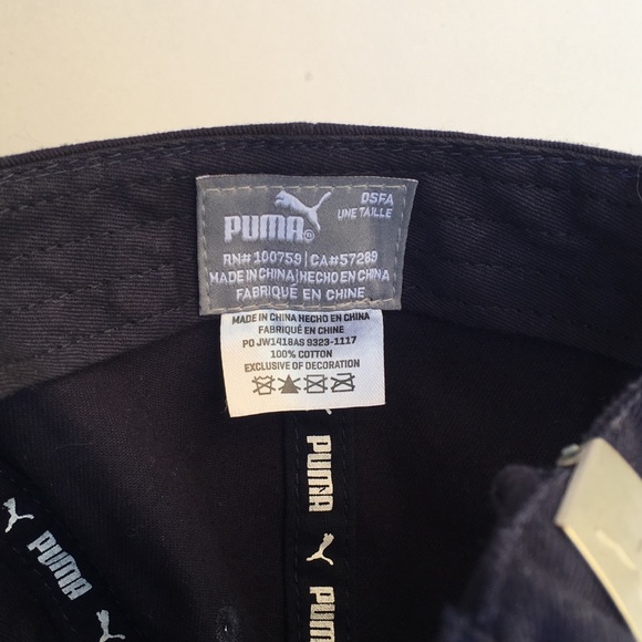 Puma | Accessories | Puma Navy Blue Cap | Poshmark